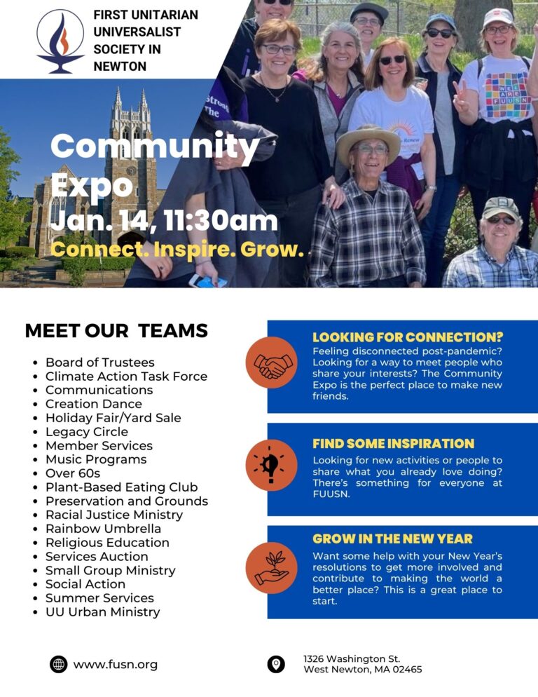 FUUSN Community Expo - Newton Beacon