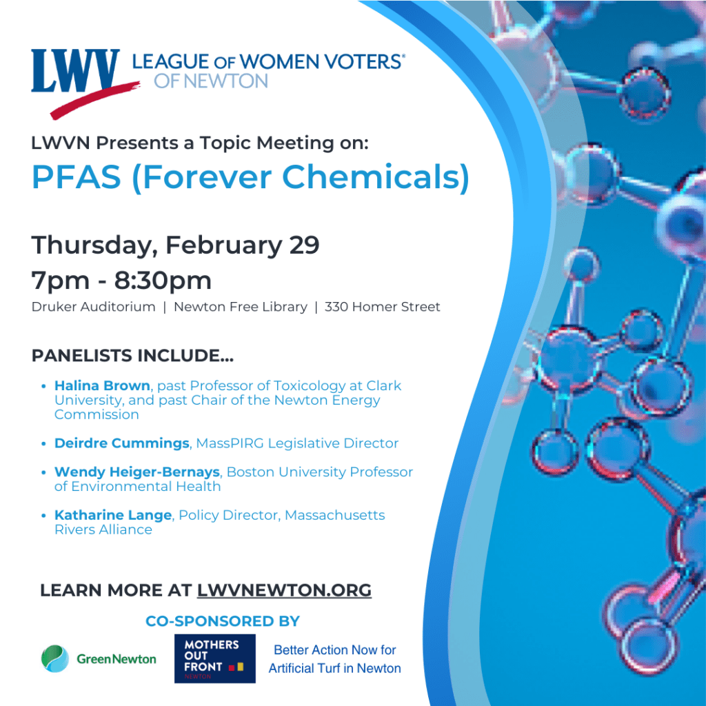 LWVN Topic Meeting on PFAS - Newton Beacon