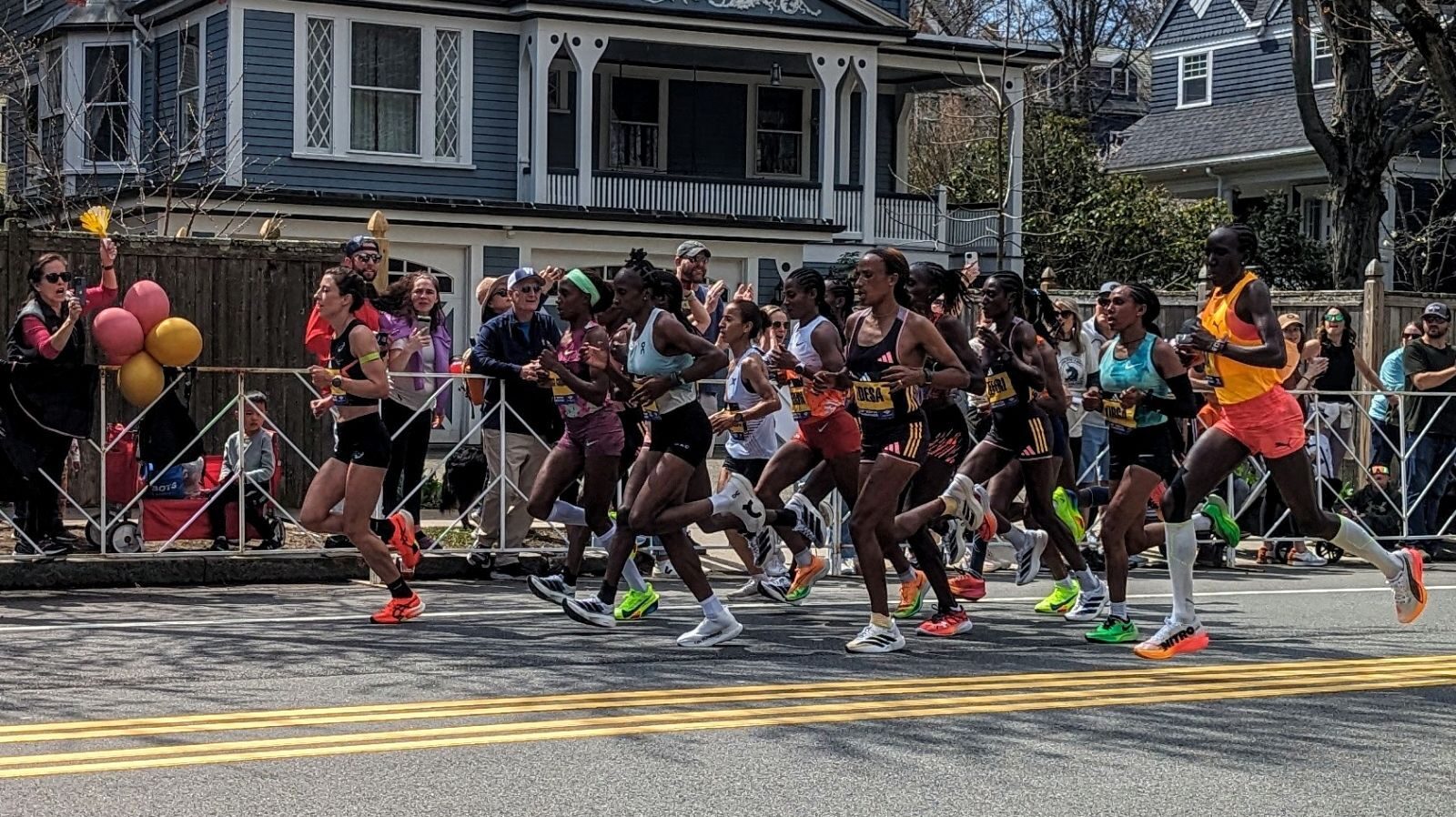 Boston Marathon Photos: Conquering Newton's Heartbreak Hill - Newton Beacon