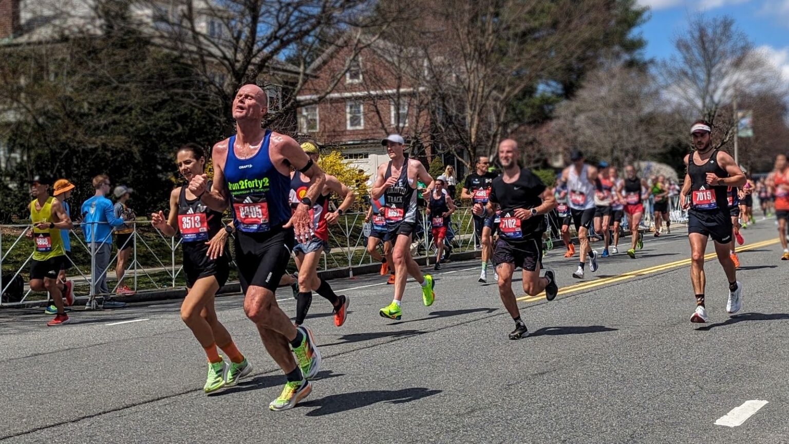 Boston Marathon Photos: Conquering Newton's Heartbreak Hill - Newton Beacon