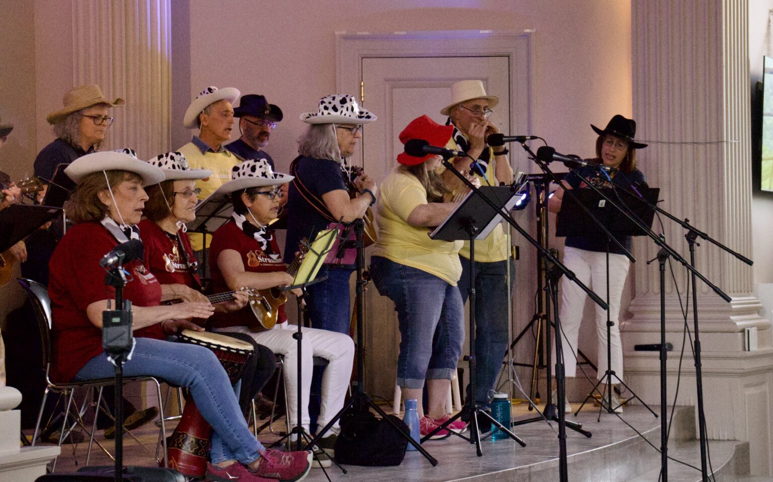 Ukulele festival strikes a chord, brightens rainy day in Newton [video ...