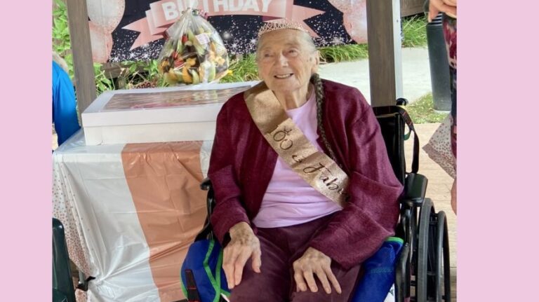 Newtonian Elizabeth “Betty” O’Toole turns 100 - Newton Beacon