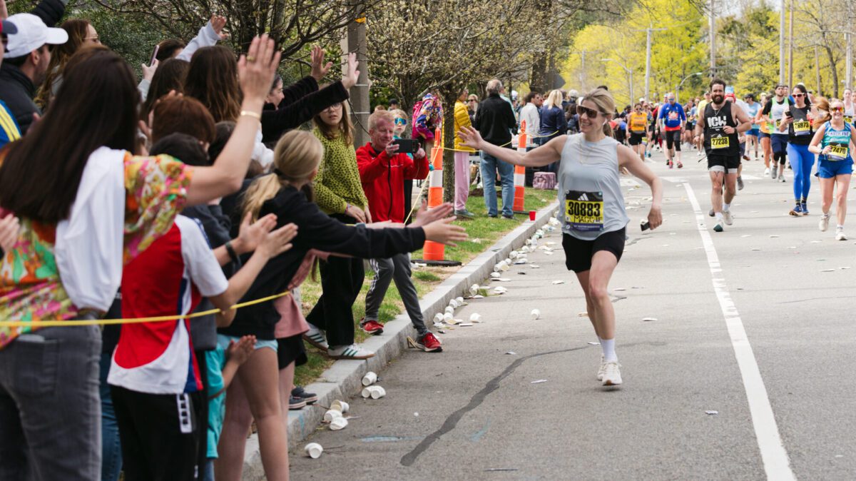 Snapshots: Boston Marathon marks its 129th run through Newton - Newton ...