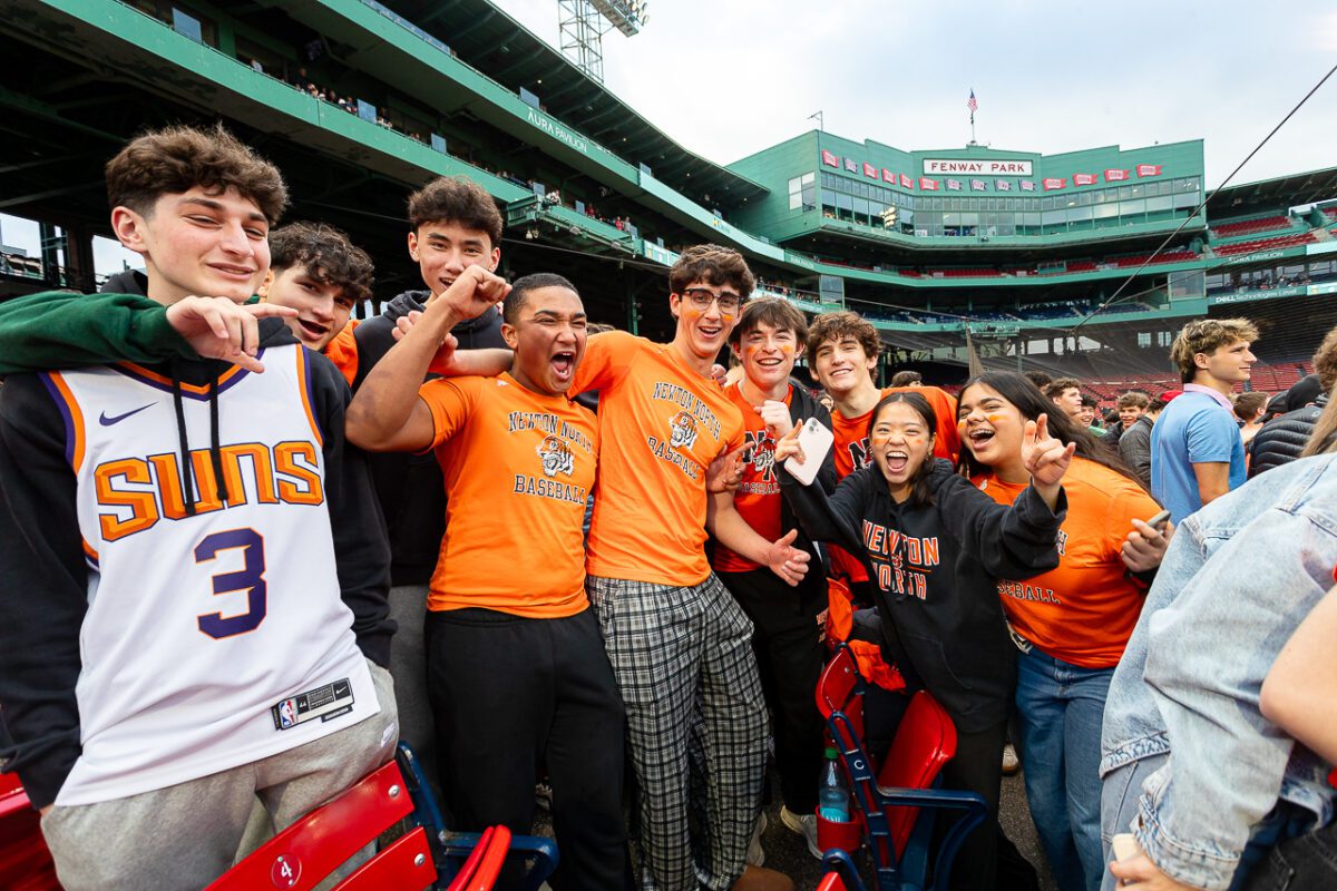 Tigers take down Warriors in Fenway football showdown - Newton Beacon