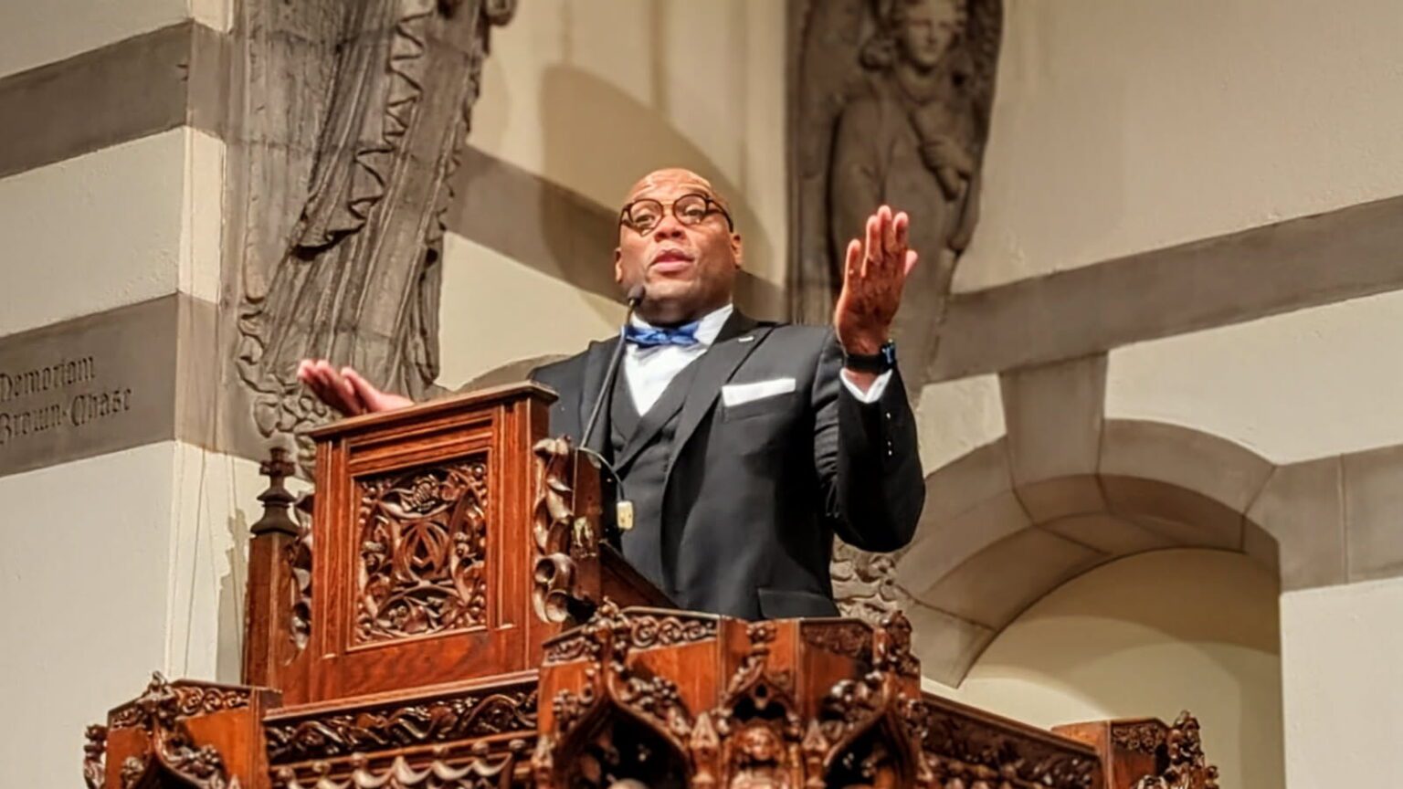 Rev. Eric Jackson of Eliot Church talks about how community can close ...