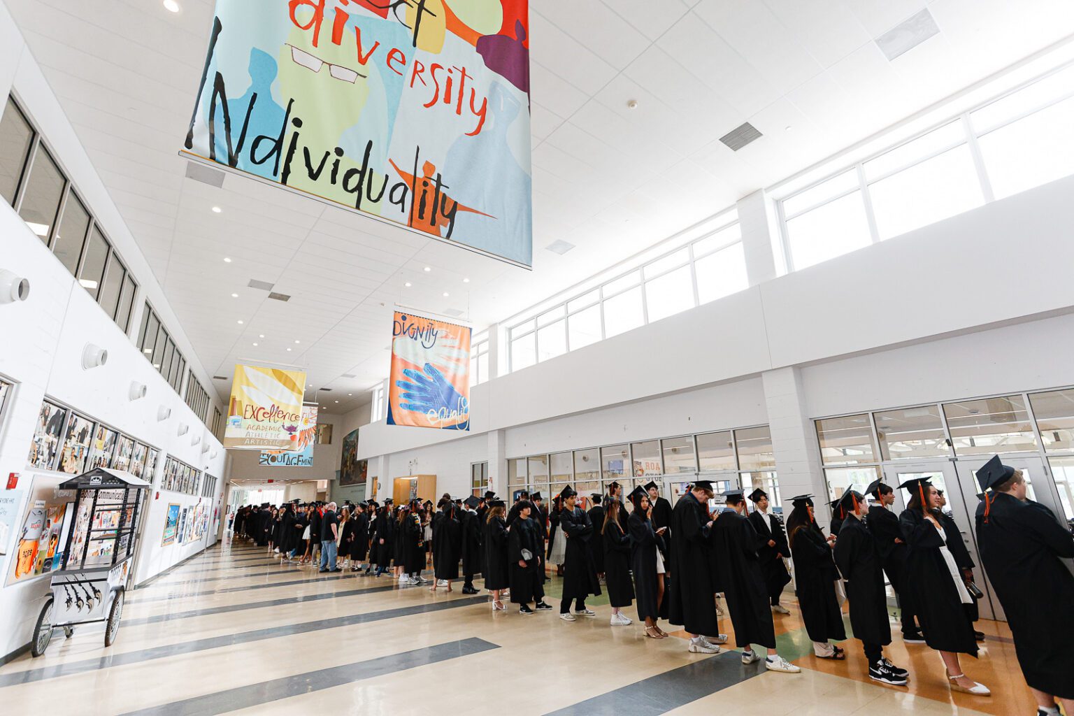 'Stay curious': Newton North Class of 2026 graduates with eyes forward ...